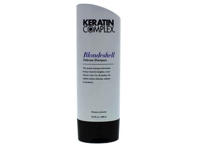 Keratin Complex Blondeshell Debrass Shampoo  13.5 oz. - White