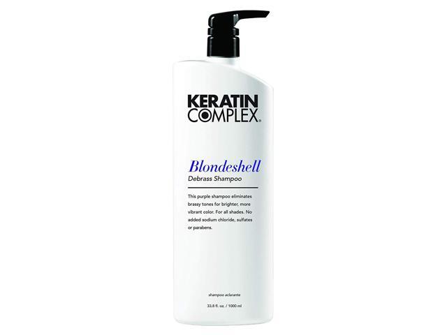 Keratin Complex Blondeshell Debrass Shampoo  33.8 oz. - White