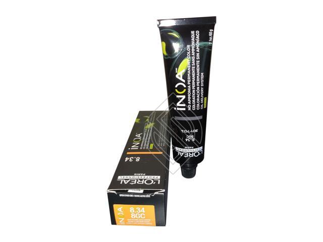 Click here for Loreal Professionnel Paris Inoa 8.34/8GC Light Blo... prices