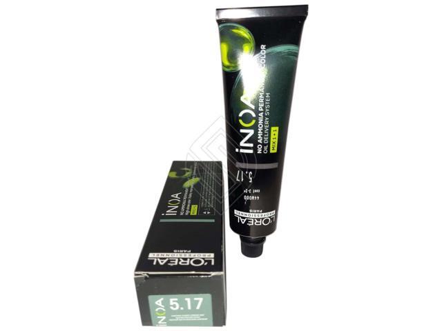 Click here for Loreal Professionnel Paris Inoa #5.17 Light Ash Co... prices