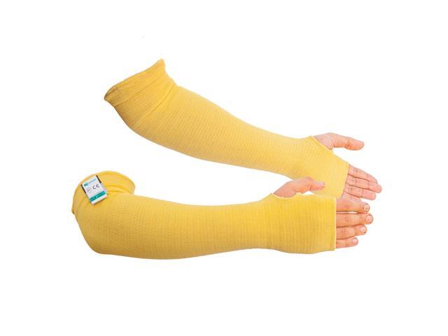 Click here for Kevlar Cut/Scratch/Heat Resistant Sleeves - Yellow... prices