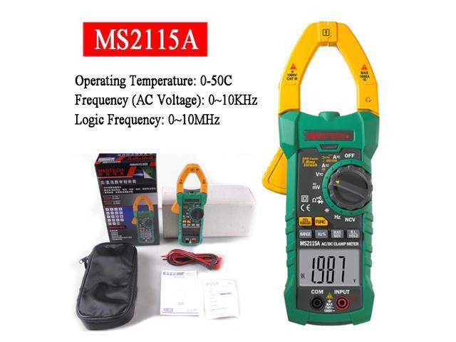 Click here for MASTECH MS2115A Digital Clamp Meters Multimeter Tr... prices