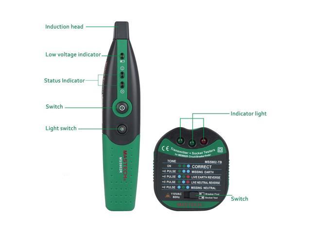 Click here for Mastech MS5902 Circuit Breaker LED Tester Finder C... prices