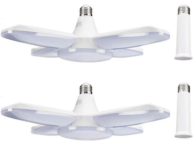 Click here for LED Garage Light 2 Pack 60W E26 6000LM Deformable... prices