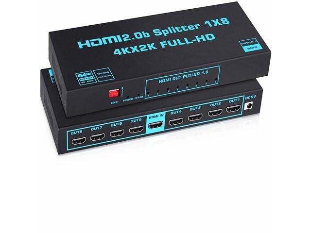Click here for Easyday HDMI2.0b splitter 1 in 2 out 1X8 4K/60HZ R... prices