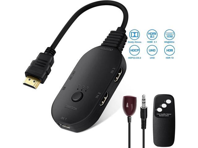 Click here for Easyday HDMI 2.1 switcher 3X1 3 in 1 out 8K@60HZ prices