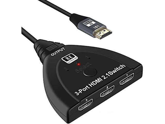 Click here for Easyday HDMI2.1 Switch 3X1 3 in 1 out 8K@60HZ no p... prices