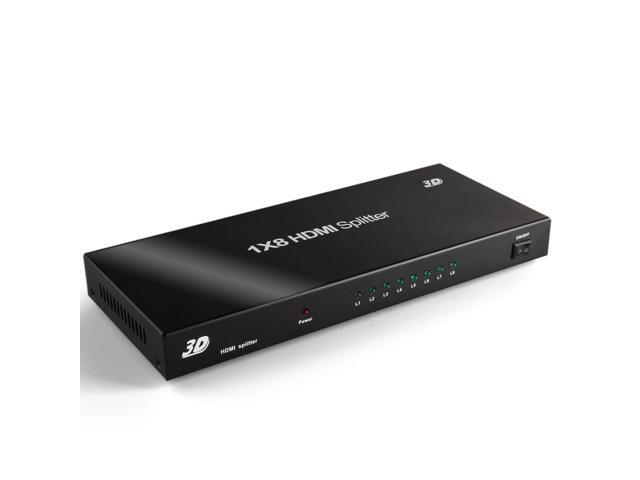 Click here for 1x8 HDMI Splitter 1 In 8 Out Amplified Powered Sig... prices