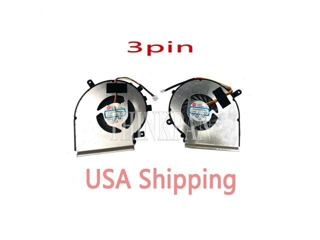 Click here for Gpu and Cpu cooling fan for MSI GE62 2QC 2QD 2QE 2... prices