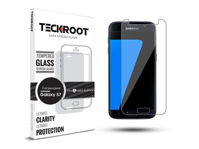Click here for [3 Pack] TeckRoot Galaxy S7 Tempered Glass Screen... prices
