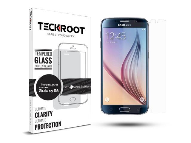 Click here for [3 PACK] TeckRoot Galaxy S6 Tempered Glass Screen... prices