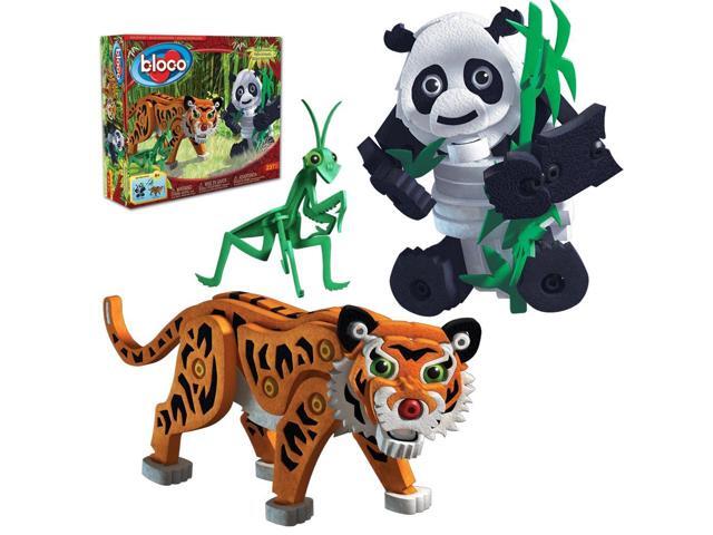 Click here for Bloco Toys Tiger and Panda - Educational STEM Toy... prices