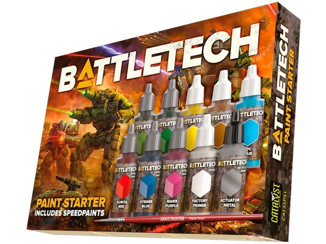 Click here for Battletech: Paint Starter Set For Tabletop Figures... prices