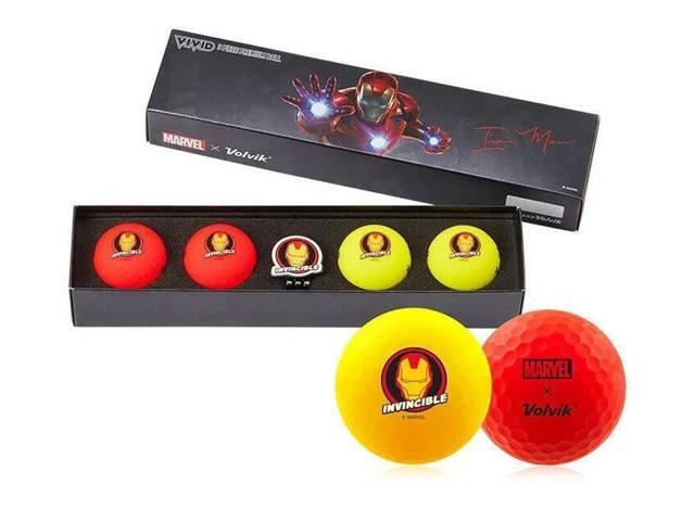 Click here for Volvik Marvel Iron Man Super Hero Golf Balls 4-Pac... prices