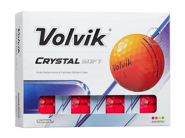 Click here for Volvik Crystal Soft Red Golf Balls (One Dozen) 3 P... prices