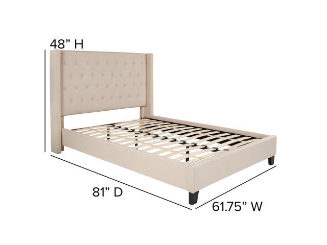 Click here for Riverdale Full Size Tufted Upholstered Platform Be... prices