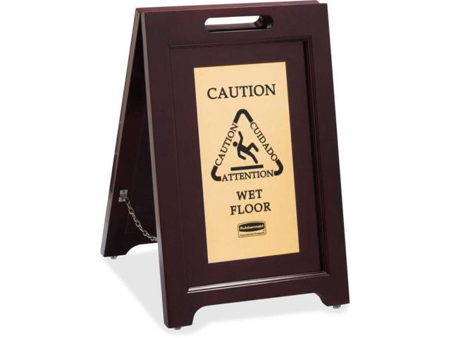 Click here for Executive 2-Sided Multi-Lingual Caution Sign  Brow... prices