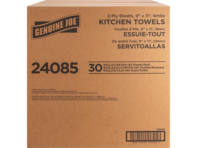 Click here for Genuine Joe 85-sheet Kitchen Towels - 2 Ply - 9 x... prices