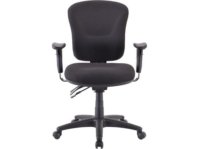 Click here for Lorell Mid-back Task Chair 26-3/4x26x39-1/4-42 Bla... prices