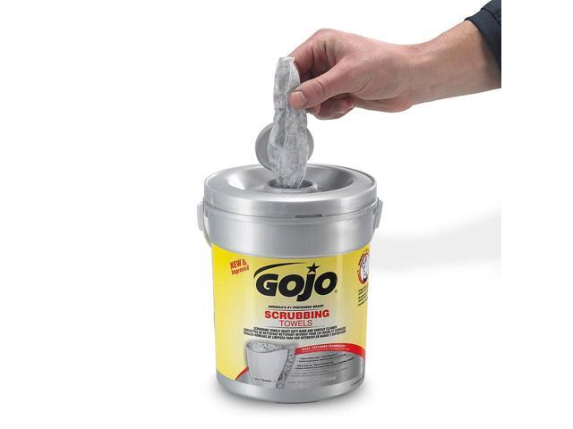Click here for 6396-06 GOJO 72 Count Canister Scrubbing Wipes - S... prices