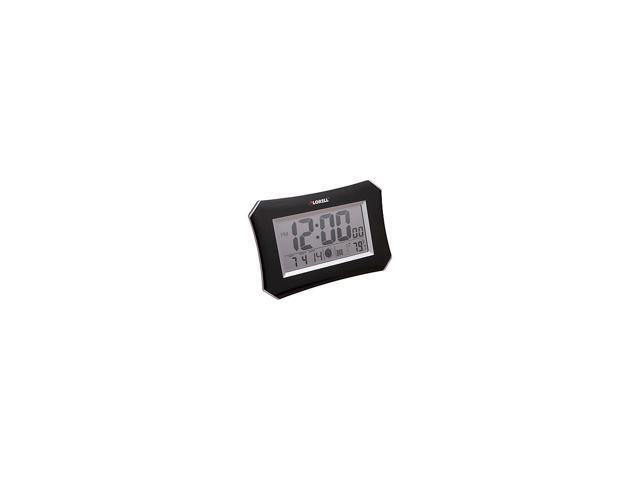 Click here for Lorell Wall/Alarm Clock LCD 10-1/4Wx7Hx1-1/2D Luna... prices