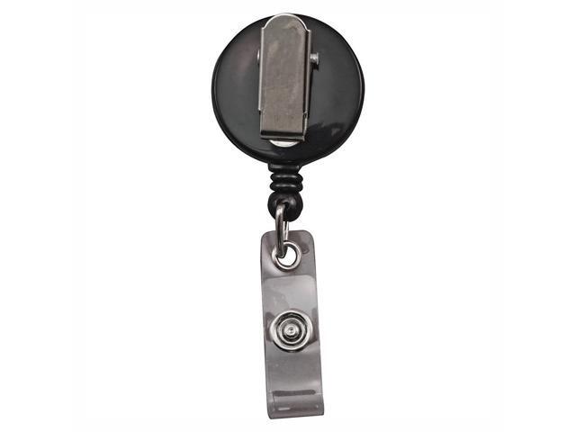 Click here for Advantus Snap Clip Retractable ID Reels  Black  Pa... prices