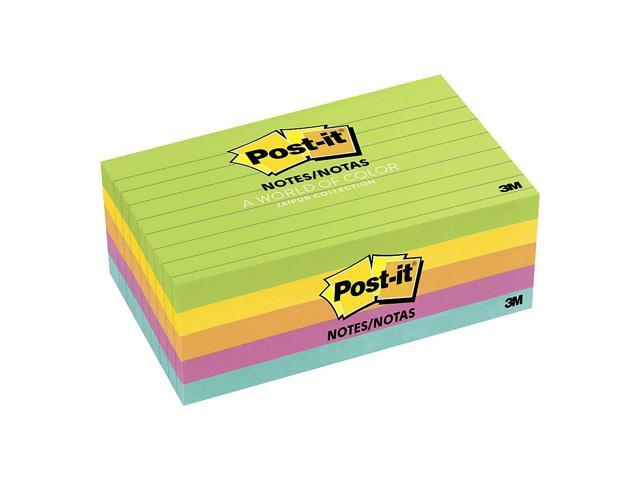 Click here for Post-it Original Pads in Jaipur Colors 3 x 5 Lined... prices