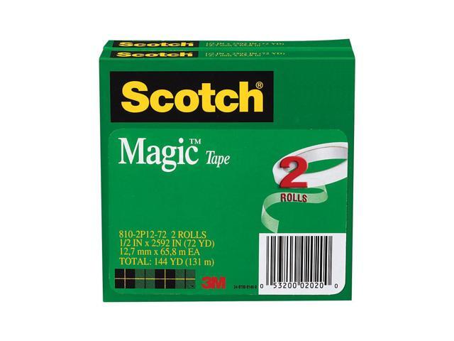 Click here for 3M Scotch Magic Tape Refill 3 Core 0.5 x 72 yds Cl... prices
