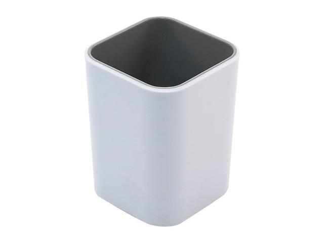 Click here for Fusion Pencil Cup Plastic 3 x 3 x 4 White/Gray 375... prices