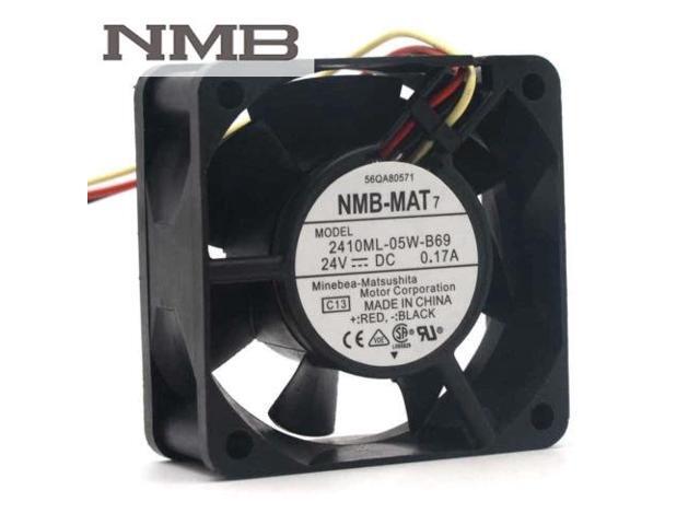 Click here for For NMB 2410ML-05W-B69 DC 24V 0.17A 60*60*25mm 60m... prices