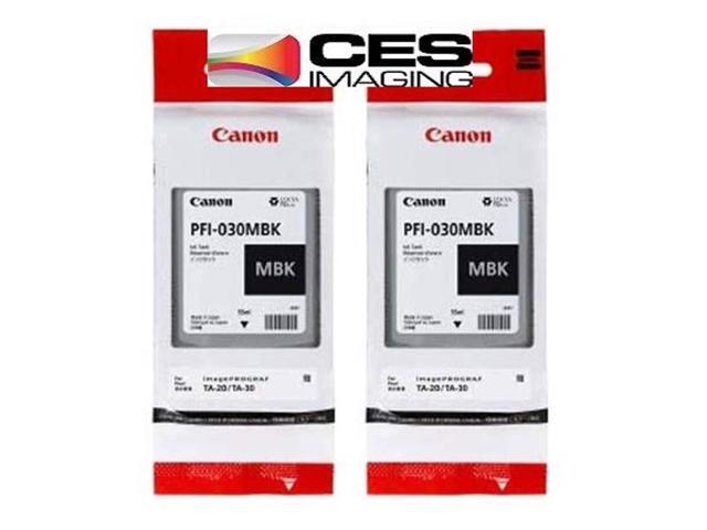 Click here for pfi-030mbk matte black 2-pack 55ml ink tanks in re... prices