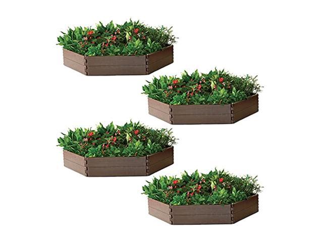 Click here for modern home raised garden bed kit - stackable hexa... prices