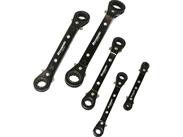 Click here for dynamic 5 piece sae double box end  reversible rat... prices