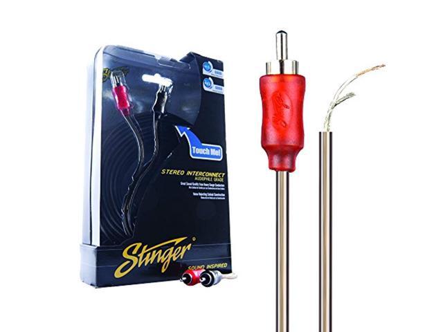 Click here for Stinger 2 channel 1000 series 3 RCA interconnects prices