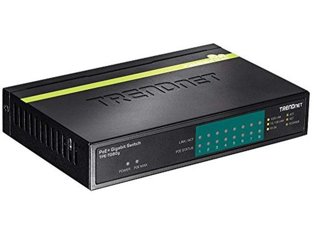 Click here for TRENDnet 8-Port Gigabit GREENnet PoE+ Switch  8 x... prices