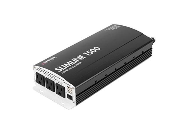 Click here for wagan 3722 black 1500w slim line ac to dc inverter prices