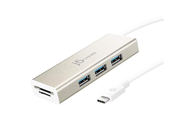 Click here for j5create USB 3.1 Type-C 3-Port HUB with SD/Micro S... prices