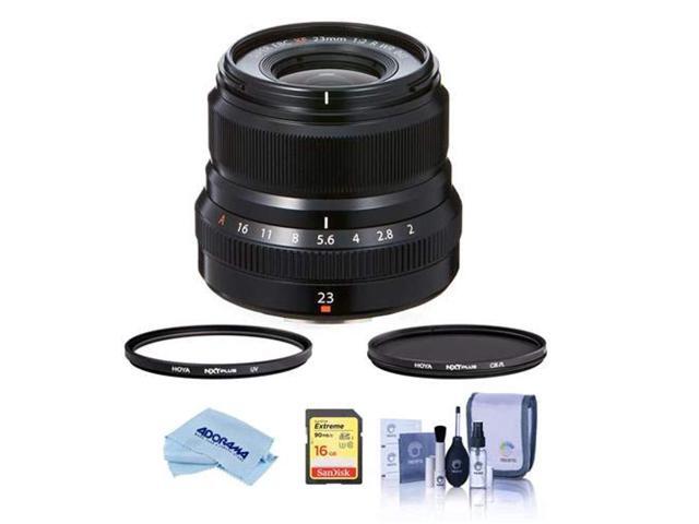 Click here for fujifilm xf 23mm (35mm) f/2r wr lens  black - bund... prices