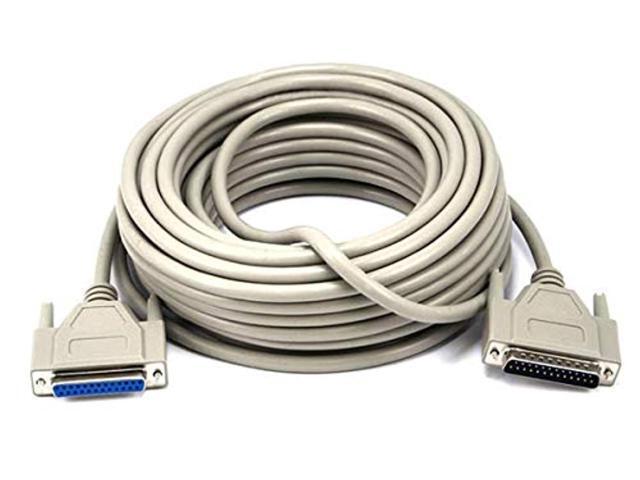 Click here for Monoprice 50ft Molded DB25 Male/Female Cable prices