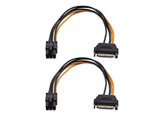 Click here for cable matters 2-pack 6 pin to sata power cable (sa... prices