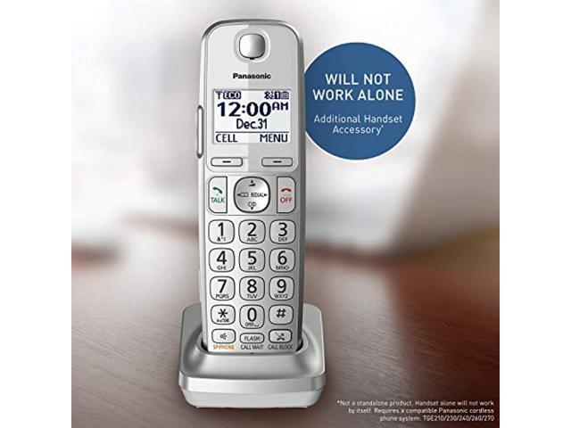 Click here for PANASONIC KX-TGEA40S EXTRA HANDSET FOR TGE2XX AND... prices