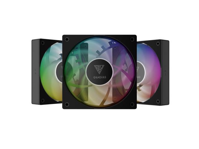 Click here for GAMDIAS NOTUS M1 ARGB 3-fan pack - black  Intake/E... prices