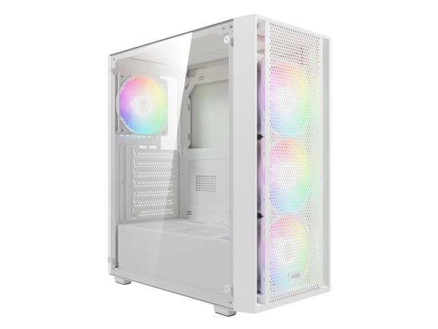 Click here for Gamdias AURA GC2 ELITE WHITE ARGB  ATX PC case  Te... prices