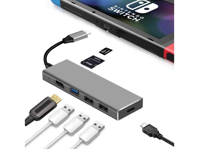 Click here for 7 in 1 Aluminum Alloy Portable Switch Dock HDMI US... prices