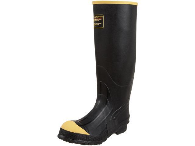 Click here for LACROSSE 267220 Size 10 Mens Steel Rubber Boot  Bl... prices
