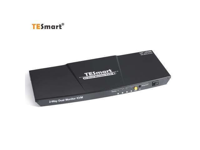Click here for TESmart KVM Switch HDMI+DisplayPort 2 In 2 Out Dua... prices