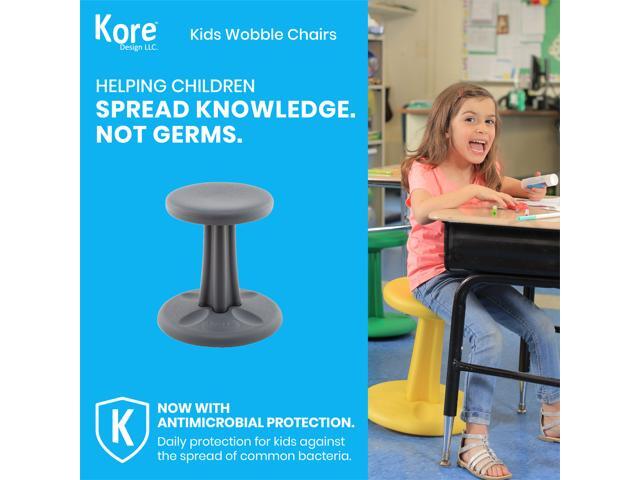 Click here for Kore Wobble Chair - Age 6-7  Grade 1-2  Grey (14in... prices