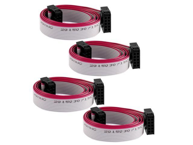 Click here for 4 Pcs 10 Pin 10 Wire IDC Socket Flat Ribbon Cable... prices