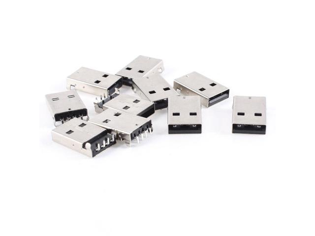 Click here for 10pcs 90 Degree 4-Pin DIP Through Point USB2.0 A M... prices