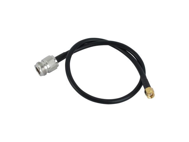 Click here for Silver Tone Plated N Type bulkhead Female to RP-SM... prices